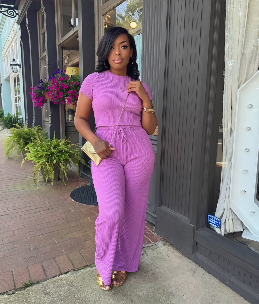 Crinkle Set- 4 colors available – Ora's Closet Boutique